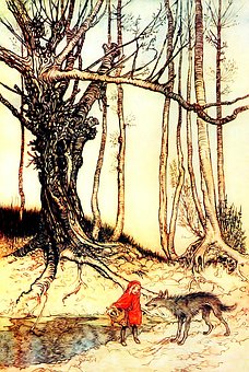 Le Petit Chaperon rouge (B1) – Passé simple / passé composé – le petit ...